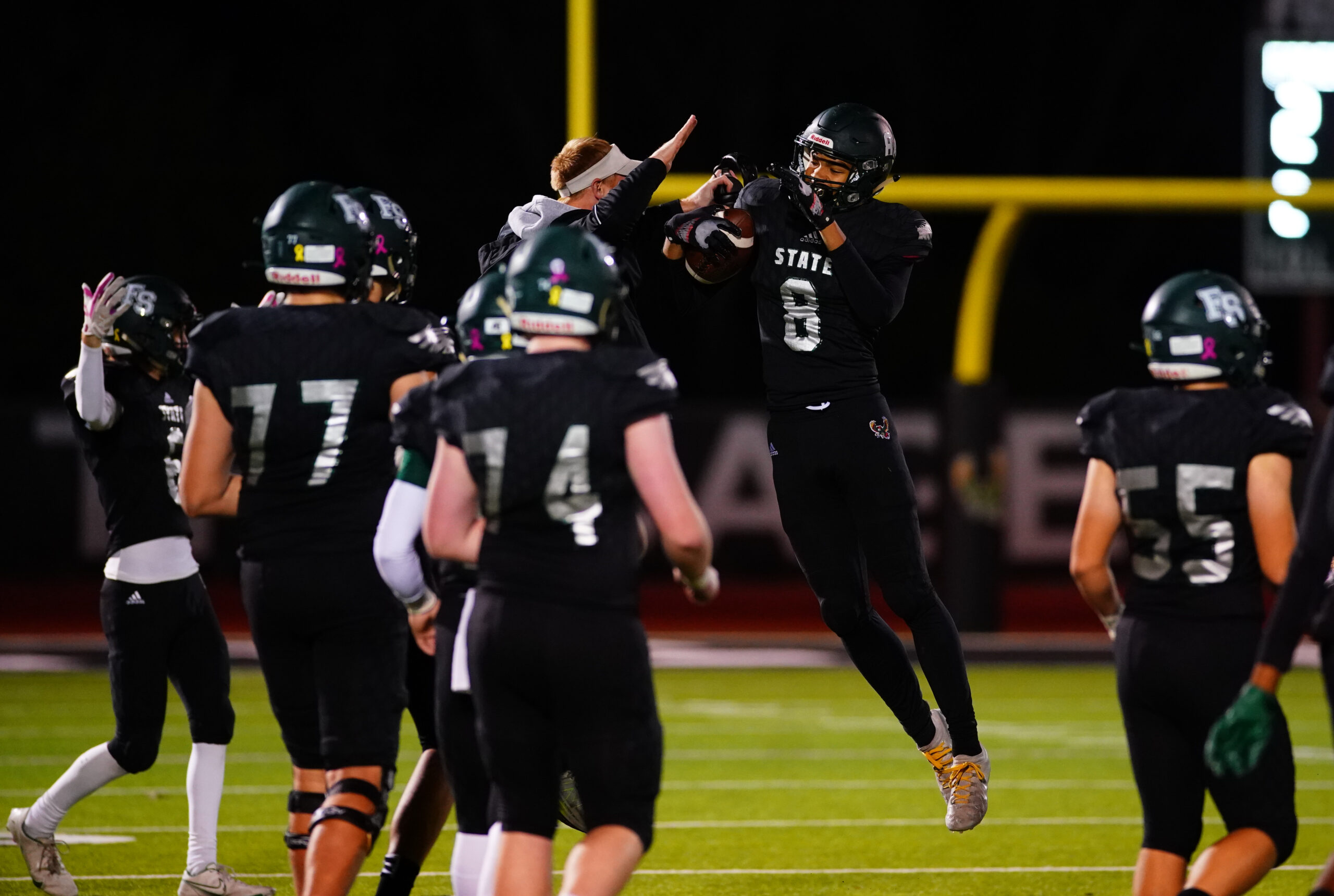 Free State football rolls in playoff opener vs. Wichita South | News ...